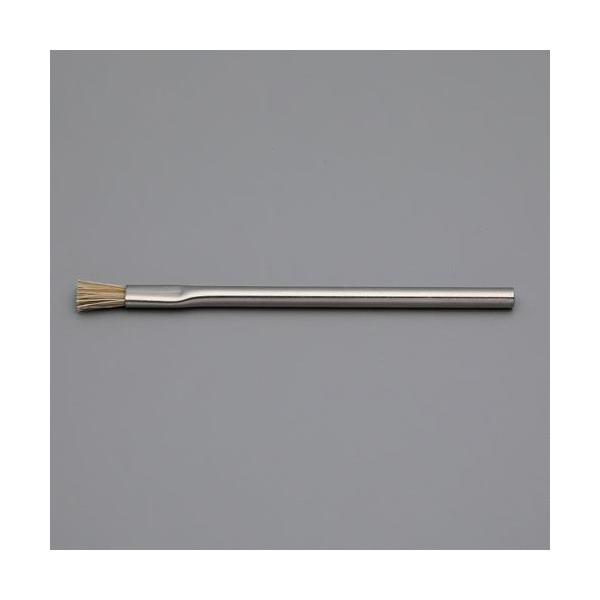 ●ブラシ材質…馬毛 ●ハンドル材質…ステンレス ●毛幅(mm)…7.9 ●毛丈(mm)…9.5 ●線径(mm)…- ●全長(mm)…98 ●帯電防止   【重量】 235.00 【入数】 1本 EA109AH53