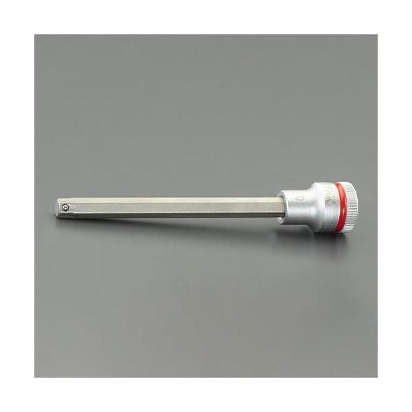 ●商品名…8740BHF ●差込角…3/8” ●対辺(mm)…1/4” ●全長(mm)…107 ●色の違いによってサイズの選別が容易です。 ●ホールド機能付…先端のボールの働きで、ボルト・ナット類の脱落を防ぐ形状です。 ●ビットソケット(イ...