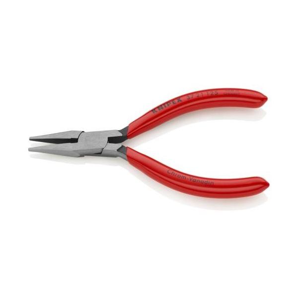 ●メーカー:KNIPEX(クニペックス) ●型番:3721125 ●全長:125mm ●ハンドル:プラスチックコーティング ●仕上げ:磨き ●先端サイズ(幅×厚み):2.0×2.0mm   【サイズ】 125mm 【入数】 1個 EA537...
