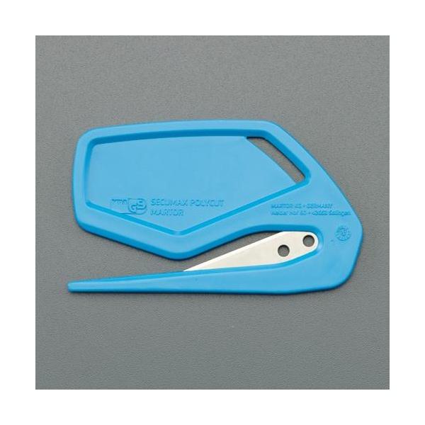 ●刃長…約23mm ●刃幅…約7mm ●刃厚…0.3mm ●全長…76.1mm ●シート厚切断能力…3mm ●材質…刃:スチール本体:プラスチック ●重量…6.6g ●細身のデザインで狭い場所でも使用できます。 ●使い切りタイプ ●刃はカバ...