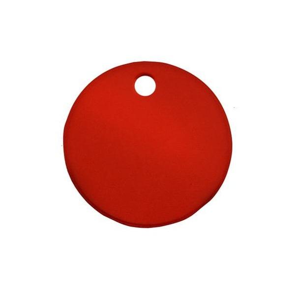 ●材質…アルミ(厚さ1mm) ●サイズ(mm)…76 ●穴径(mm)…4.8 ●色…赤   【サイズ】 76mm 【重量】 800.00 【入数】 1PACK EA591HG45A