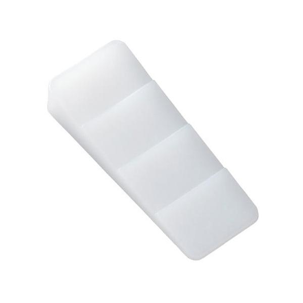 ●幅(mm)…25 ●長さ(mm)…60 ●厚み(mm)…11 ●入数…1 ●仕様…小 ●用途…鍬などの農耕具に ●材質…ポリプロピレン ●サビない樹脂製クサビなので、木柄の腐食を防ぎます。 ●鍬などの農耕具の抜け防止に最適   【重量】 ...