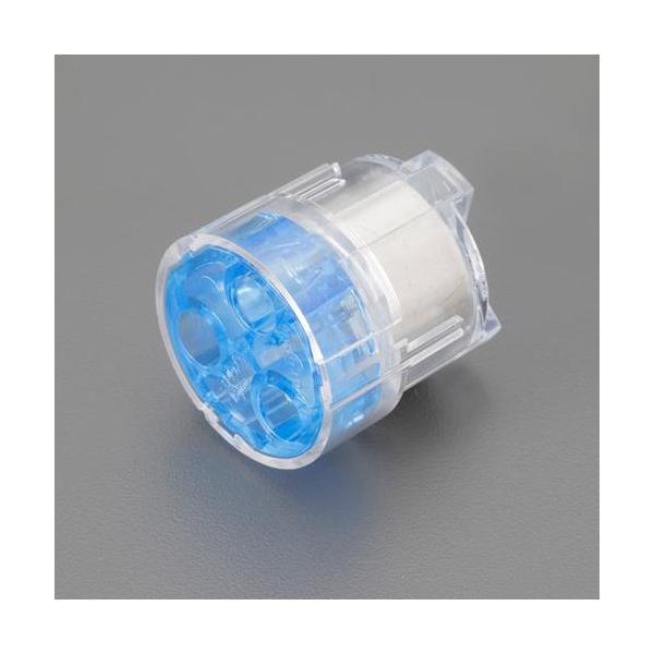 ●差込線数…3 ●カラー…ブルー ●入数…20個 ●定格…40A/300V ●適合電線…銅単線:φ2.0・2.6mm銅撚線:IV5.5mm2 ●RoHS対応品   【重量】 28.00 【入数】 1PK EA538PD10