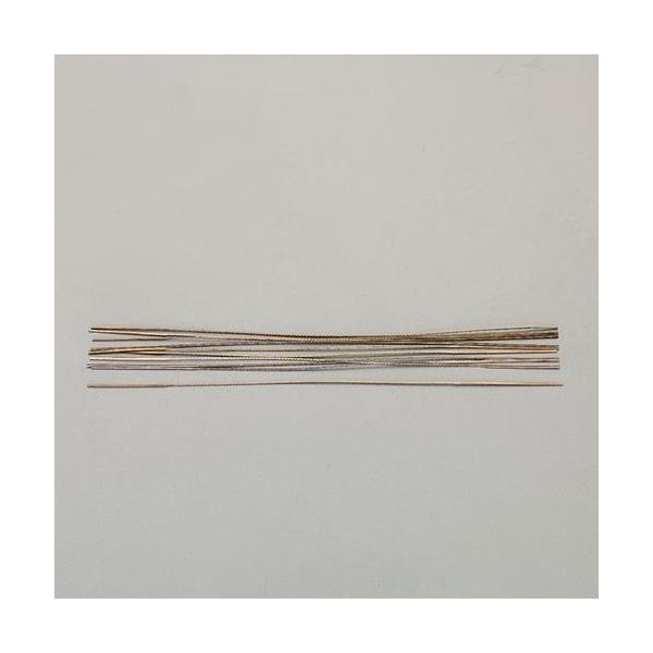 ●全長…130mm ●断面…0.65(幅)×0.26(厚み)mm ●山数…52 ●入数…10本 ●番数(＃)…2 ●金、銀、鋼、銅、鉄、真鍮、ニッケルの切断に   【重量】 366.00 【入数】 1PACK EA522VF8