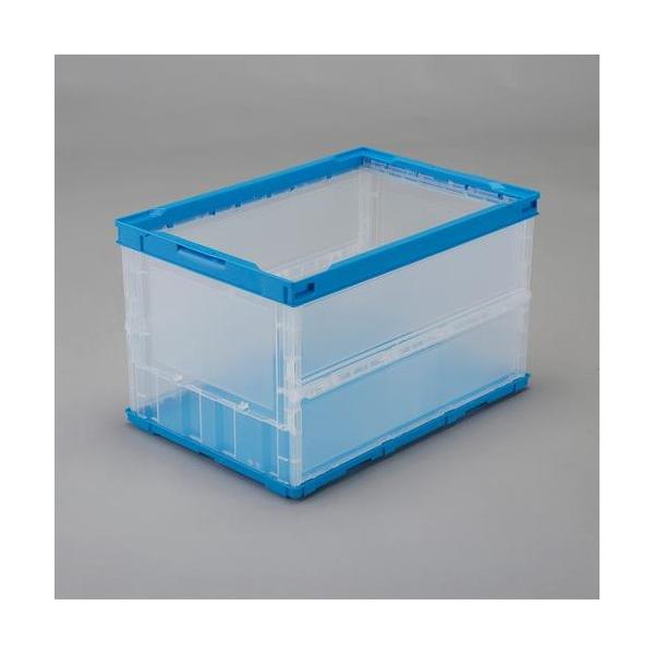 ●容量(L)…52.7 ●外寸(mm)…530×366×325 ●内寸(mm)…494×336×319 ●有効内寸…493×335×311mm ●材質…ポリプロピレン ●色…透明/ブルー ●圧縮荷重…4.61kN(470kgf) ●折りたた...