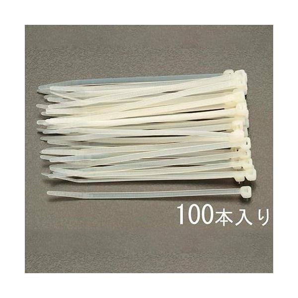 ●全長…75mm ●厚み…1.0mm ●幅…2.4mm ●最大径…15mm ●材質…ナイロン66 ●使用温度範囲…-40〜85℃ ●ループ引張強度…8kgf ●入数は100本入りです。   【入数】 1袋 EA47575