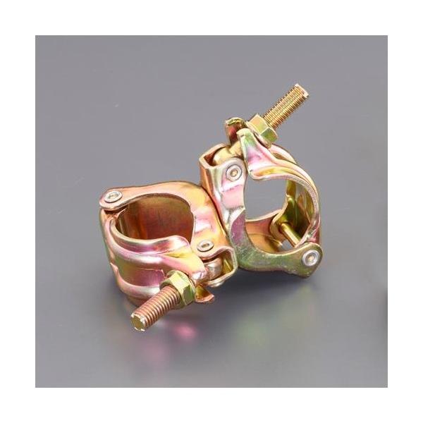●タイプ…直交 ●材質…スチール(表面:クロメートメッキ) ●本体サイズ…96×138×46mm ●重量…660g ●φ48.6mm用 ●幅狭軽量タイプ ●仮設工業会認定品 ●日本製 はしご ハシゴ 梯子 脚立 踏み台用オプション  【重量...