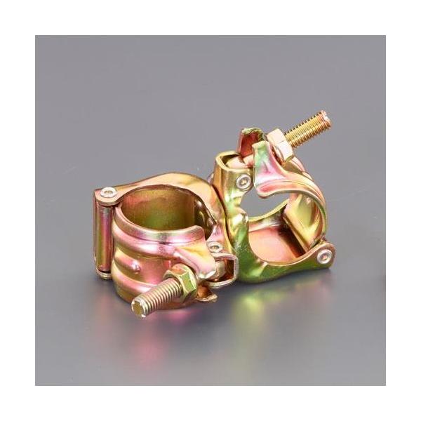 ●タイプ…直交 ●材質…スチール(表面:クロメートメッキ) ●本体サイズ…85×120×51mm ●重量…720g ●φ48.6mm用 ●仮設工業会認定品 ●日本製 ●フタが開いた状態でもパイプが落ちにくい安心の形状。 ●パイプを本体に仮置...