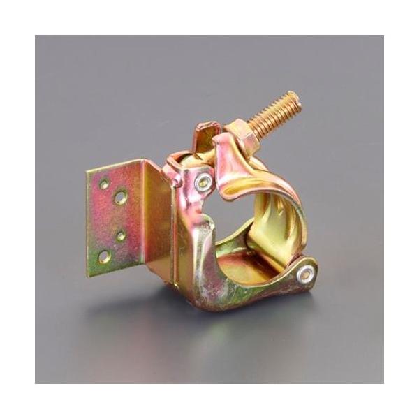 ●タイプ…直交(L型) ●材質…スチール(表面:クロメートメッキ) ●本体サイズ…85×95×52mm ●重量…395g ●たる木のサイズ…フリー ●φ48.6mm用 ●日本製 はしご ハシゴ 梯子 脚立 踏み台用オプション  【重量】 8...