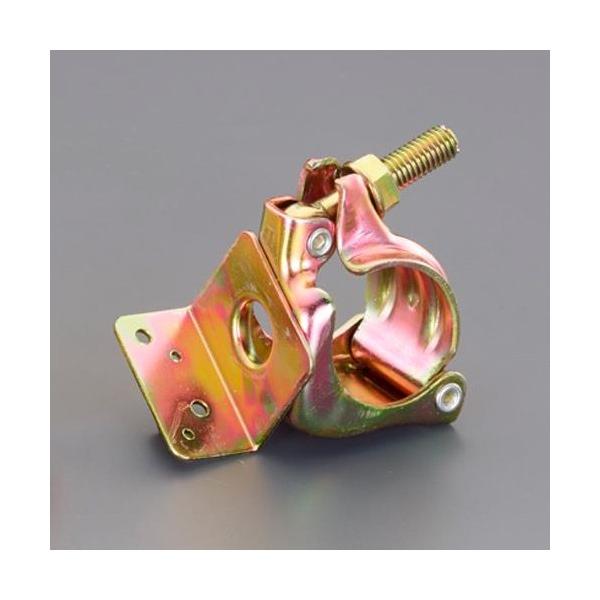 ●タイプ…自在(L型) ●材質…スチール(表面:クロメートメッキ) ●本体サイズ…85×95×52mm ●重量…385g ●たる木のサイズ…フリー ●φ48.6mm用 ●日本製 はしご ハシゴ 梯子 脚立 踏み台用オプション  【重量】 1...