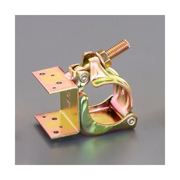●タイプ…平行(コ型) ●材質…スチール(表面:クロメートメッキ) ●本体サイズ…86×97×54mm ●重量…425g ●たる木のサイズ…45mm以下 ●φ48.6mm用 ●日本製 はしご ハシゴ 梯子 脚立 踏み台用オプション  【重量...