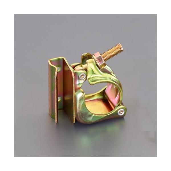 ●タイプ…直交 ●材質…スチール(表面:クロメートメッキ) ●本体サイズ…85×85×52mm ●重量…440g ●金具部:厚さ12mm板用 ●止め穴φ5mm用4ヶ所 ●φ48.6mm用 ●日本製 ●単管パイプ(φ48.6)に板材(12mm...