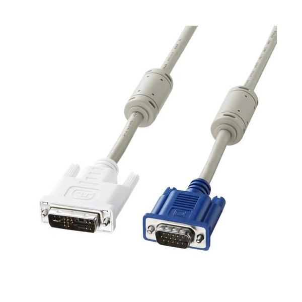 ●コネクター形状…DVI29pinオス(DVI-A)インチネジ(4-40)-ミニD-sub(HD)15pinオス インチネジ(4-40) ●対応モード…DVIアナログモード ●カラー…コネクタ(DVI)/ホワイト(PC99規格適合)、コネク...