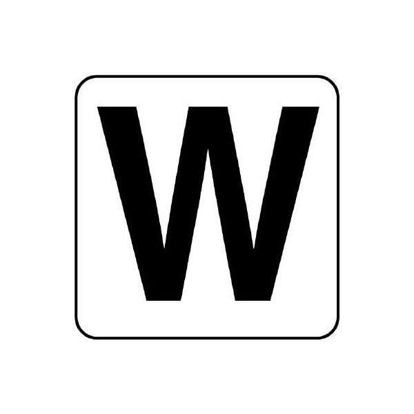 ●サイズ(mm)…50×50 ●表示内容…W ●材質…PPステッカー ●ロケーション管理に最適です。 ●粘着   【重量】 242.00 【入数】 1個 EA983CW123