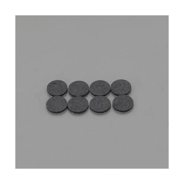 ●サイズ(mm)…φ20×3(t) ●入数…8枚 ●材質…ゴム+ナイロン ●接着テープ付   【重量】 425.00 【入数】 1pk EA979DA42