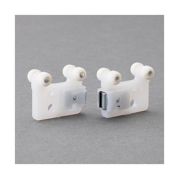 ●サイズ…31(W)×27(H)mm ●材質…高密度ポリエチレン樹脂＋マグネット ●入数…1組 ●EA970KA-21〜24用 ●静音レール用追加マグネットランナー   【重量】 30.00 【入数】 1組 EA970KD2