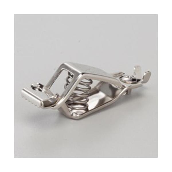 ●商品名…スタークリップ ●サイズ(幅×長さ×高さ)…26×125×42mm ●最大開口…34mm ●ねじサイズ…M5×18 ●材質…黄銅 ●くわえる力が強く、安全・正確・迅速に電路の接続ができます。 ●電気伝導性の良い黄銅(真鍮)製です。...