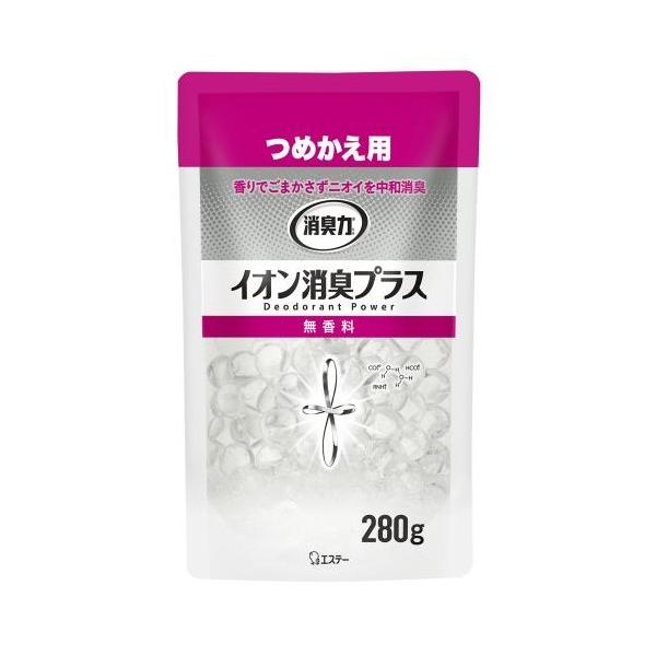 ●内容量…280g ●使用期間…通常約1.5〜2.5ヵ月間 ●成分…アミン系消臭剤、炭酸ソーダ、重曹、非イオン界面活性剤、吸水性樹脂 ●用途…室内・トイレ用 ●EA939AC-71詰め替え用 ●無香料 ●トリプルイオン効果 ●重曹・炭酸ソー...