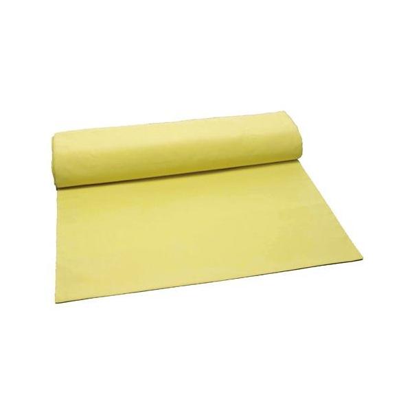 ●幅(mm)…1000 ●長さ(m)…10 ●厚み(mm)…0.5 ●材質…ケブラー繊維100％ ●瞬間耐熱温度…500℃ ●耐切創性・難燃性に優れた生地です。 ●機械刃部分のカバーや火花よけシートとしてご使用いただけます。 ●耐切創レベル...