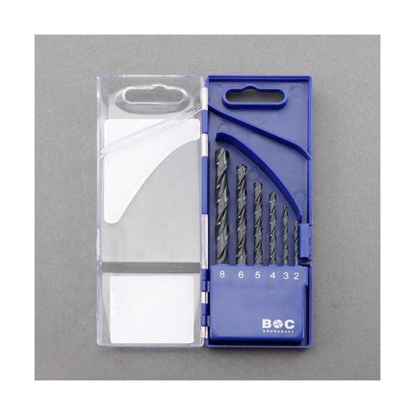 ●入数…6本 ●サイズ(mm)…2.0・3.0・4.0・5.0・6.0・8.0 ●材質…HSS ●対応被削材…鉄   【重量】 800.00 【入数】 1ST EA824FJ106