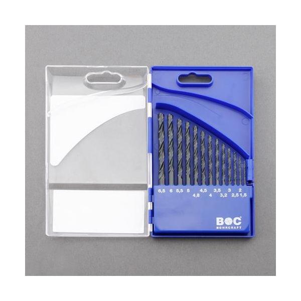 ●入数…13本 ●サイズ(mm)…1.5〜6.5(0.5mmとび)・3.2・4.8 ●材質…HSS ●対応被削材…鉄   【重量】 520.00 【入数】 1ST EA824FJ113