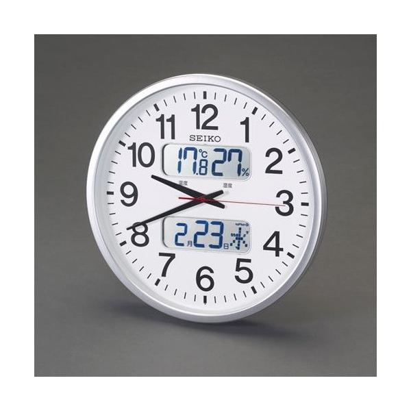 ●サイズ(mm)…φ500×57 ●周波数…40kHz/60kHz自動選局 ●電源…単3電池×6本(付属) ●材質…枠:プラスチック(銀色メタリック塗装 )前面:ガラス ●重量…3.2kg ●電池寿命…5年 ●温度測定範囲…0℃〜40℃(測...