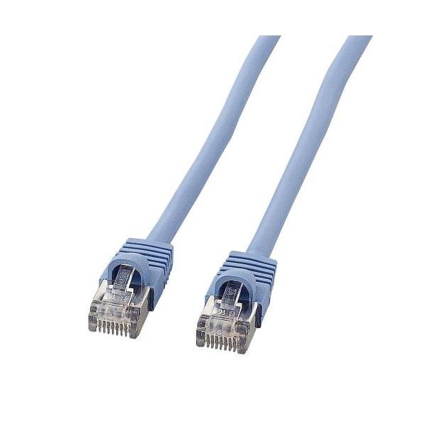 ●カテゴリー…5e準拠 ●コネクター形状…RJ-45 ●ケーブル長…0.5m ●カラー…ライトブルー ●重量(g)…26 ●ケーブル直径…5.5mm ●ツイストペアケーブルをさらにシールドでカバーしているノイズに強いケーブルです。 ●性能を...
