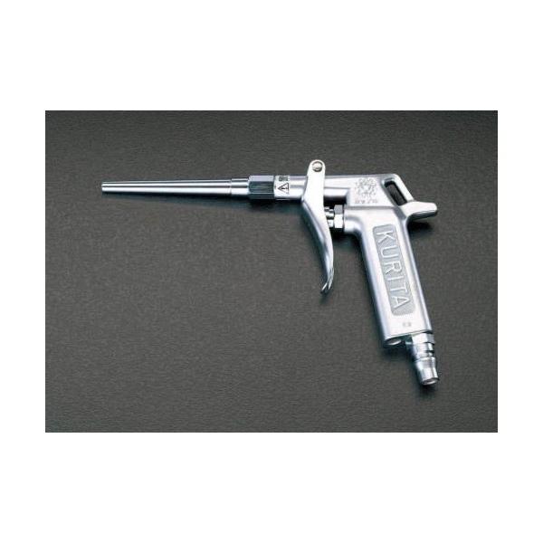 ●穴径:2mm ●使用圧力:0.7MPa ●エアー量:160L/min ●ノズル長:100mm ●本体材質:アルミダイカスト ●プラグ付 ●ノズル取付ねじ:G1/8"   【入数】 1個 EA123AE11