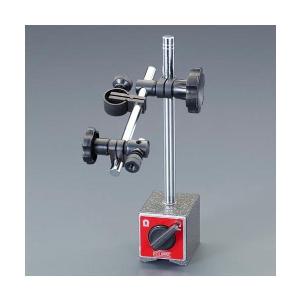 ●仕様…ゲージホルダー ●全高…230mm(ベース高+全長) ●主柱…175mm×φ12mm ●副柱…165mm×φ10mm ●アーム長…165mm ●アーム径…φ10mm ●ゲージ取付穴径…φ4.5、φ8.0mm ●ベースサイズ…65×5...