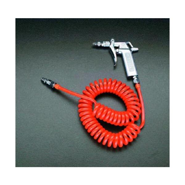 ●穴径:2mm ●常用圧力:0.69MPa ●エアー量:145L/min ●ホース全長:5m ●使用範囲:3.5m ●本体:アルミダイカスト ●エアー流量調整付 ●付属品:プラグ ●ホース取付ねじ:G1/4" ●ノズル取付ねじ:G1/8" ...