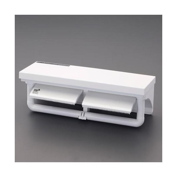 ●仕様…ビス式 ●サイズ(mm)…324(W)×107(D)×111.5(H) ●材質…ABS樹脂 ●付属品…タッピンねじφ4×35(4本) ●ワンハンドカット機能 ●棚付き ●2連タイプ ●SIAA抗菌   【重量】 180.00 【入数...