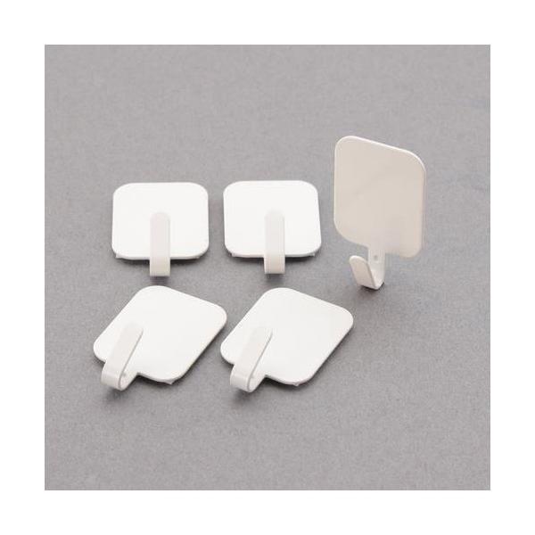 ●耐荷重(kg)…0.5/n  ●面サイズ(W×H)mm…20×32/n  ●口幅(mm)…12/n  ●入数…50個/n  ●材質…本体:焼付塗装鉄板/n粘着剤:ゴム系/n  ●サイズ…20×32×12mm/n  ●粘着タイプ/n  ●小...