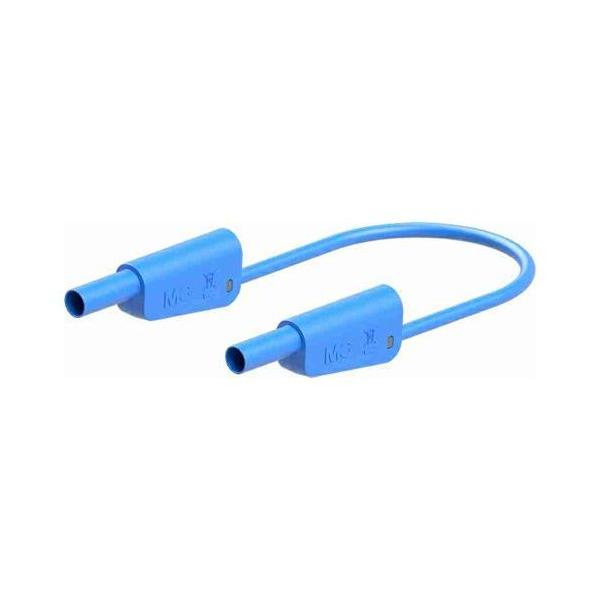 ●全長…250mm/n  ●色…青/n  ●プラグ径…φ4mm/n  ●定格電圧…1000V(CATIII)/n600V(CATII)/n  ●定格電流…32A/n  ●プラグ材質…金/n  ●ケーブル材質…PVC/n  ●フレキシブルなケ...