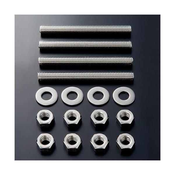 ●サイズ…M6×60mm/n  ●入数…4本/n  ●材質…ステンレス/n  ●座金4個、ナット8個付/n  ●固定箇所1カ所分/n   【入数】 4個 EA949TT9