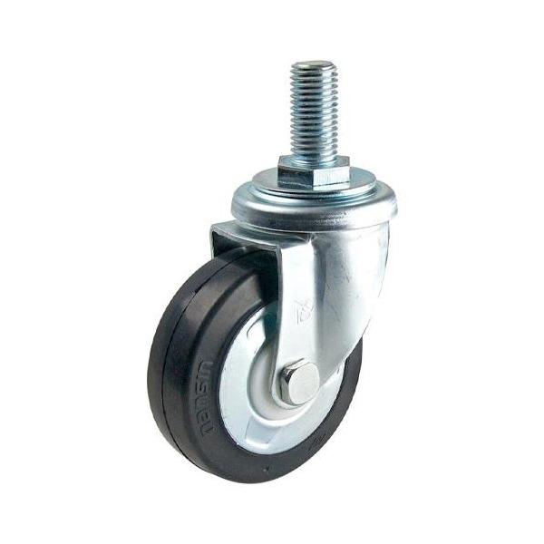 ●仕様…自在ストッパー無/n  ●車輪径×幅(mm)…100×32/n  ●取付高(H)mm…134/n  ●ねじサイズ(ピッチ)…M20×40（2.5）/n  ●耐荷重(kg)…122/n  ●材質…金具:スチール（ユニクロメッキ）/n車...