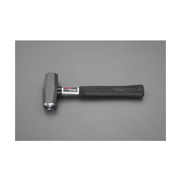 ●材質:炭素工具鋼熱処理済 ●ゴムグリップ付 ●頭径:25mm ●頭重量:0.7kg ●全長:285mm ●コード品番:EA575XC-0.7 ハンマ、トンカチ、金槌、鉄槌  【サイズ】 700g 【入数】 1個 EA575XC07