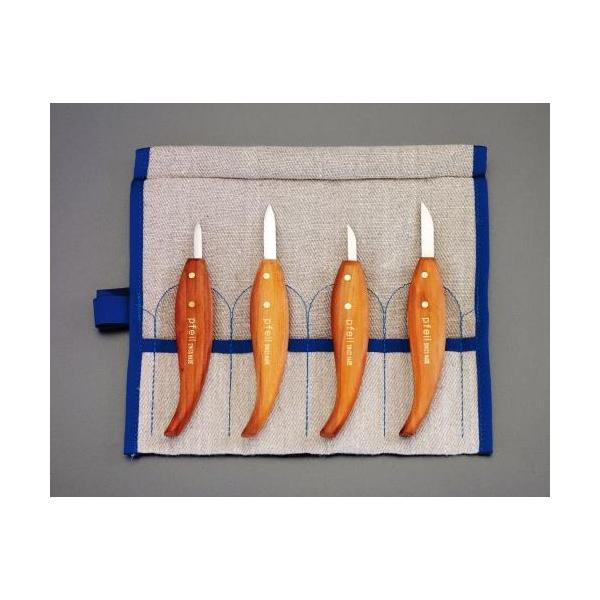 ●研磨する事で再使用できます。 ●(セット内容):4本組彫刻刃 ●刃材質:クロムバナジウム鋼 ●刃硬度:RC59-61 ●全長:162mm、175mm ●刃幅:6mm、9mm ●刃長:30mm、45mm ●総重量:215g ●ツールケース付...