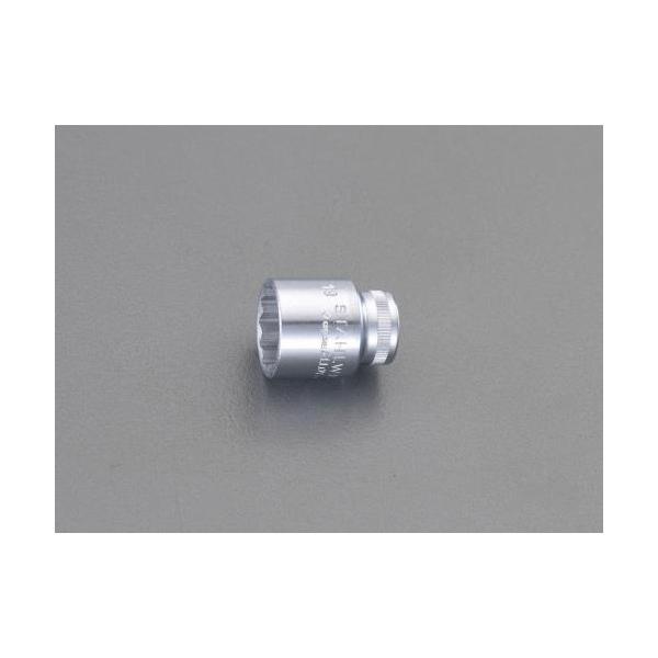 ●差込角…3/8” ●対辺(mm)…24 ●全長(L;mm)…35 ●ソケット部外径(d1;mm)…31.5 ●差込部外径(d2;mm)…24 ●ソケット奥内径(d3;mm)…21 ●ボルト接触部内面奥行き(t1;mm)…18 ●最大奥行き...