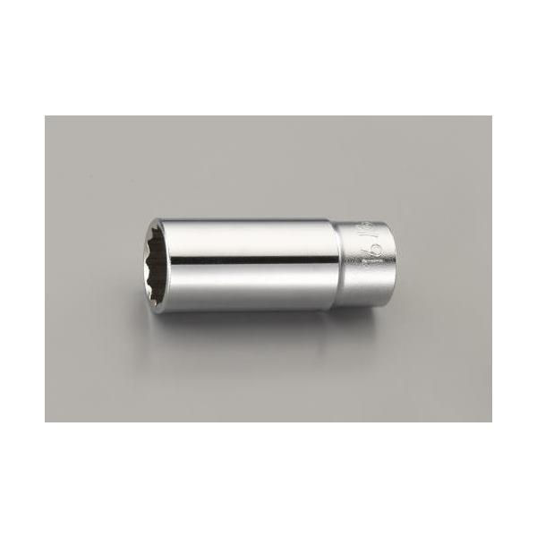 ●差込角:3/8” ●対辺:5/8” ●全長:55mm ●外径:22mm ●コード品番:EA618BR-109   【サイズ】 3/8sq×5/8 【入数】 1個 EA618BR109