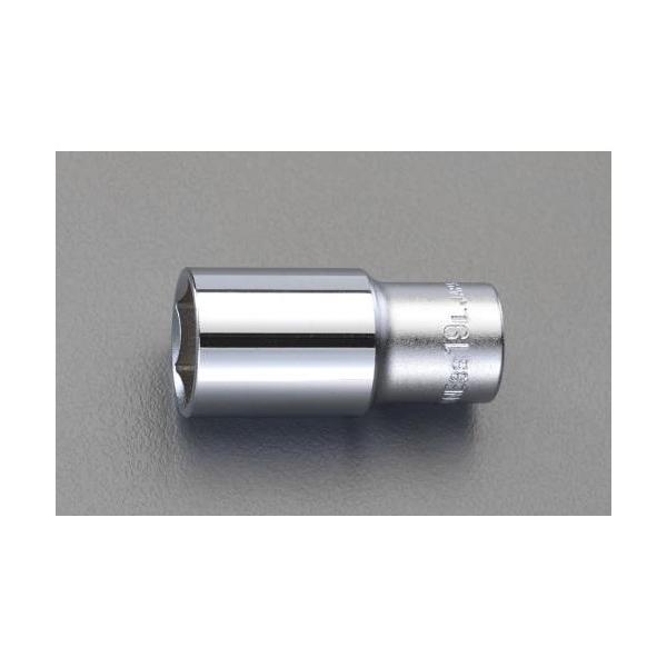 ●差込角:3/8” ●対辺:5.5mm ●外径:8.8mm ●全長:54mm ●コード品番:EA618JL-5.5   【サイズ】 3/8sq×5.5mm 【入数】 1個 EA618JL55