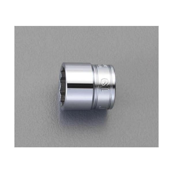 ●差込角:3/8” ●対辺(mm):5.5 ●外径:9mm ●全長:22mm ●コード品番:EA618PL-5.5   【サイズ】 3/8Sq×5.5mm 【入数】 1個 EA618PL55