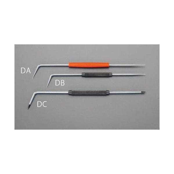 ●全長:220mm ●先端材質:超硬 ●軸径(φmm):4.0 ●グリップ径:8.7mm ●重量(g):47 ●刃先は超硬チップ付 ●刃先はクロムバナジュームアロイスチール ●クロムメッキ仕上げ ●グリップはローレットの黒仕上げ ●刃先は交...