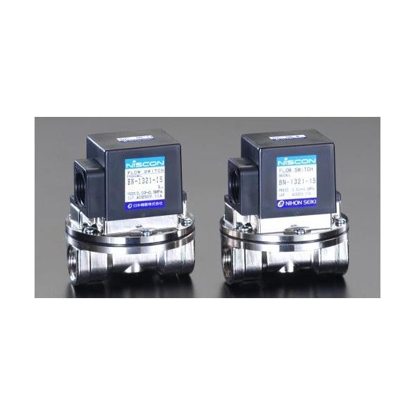 ●使用圧力:0.05/0.5MPa ●耐圧力:1.0MPa ●流体温度:5/60℃ ●周囲温度:5/60℃ ●接点:1a1b接点 ●サイズ:直径80×91×91mm ●使用流体:清水 ●接点容量:AC125V・250V:15A、DC125V...