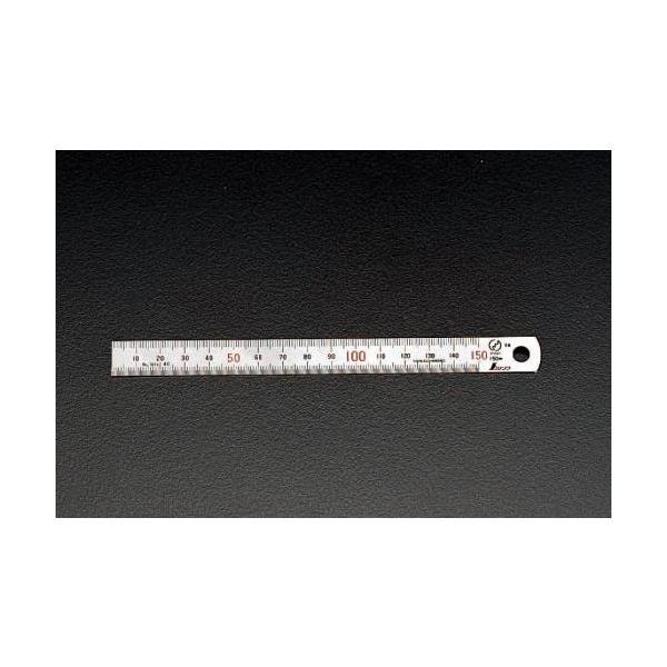●最小目盛:0.5mm ●材質:ステンレス製 ●JIS規格品 ●目盛×幅×厚み:300×25×1.0mm ●コード品番:EA720YD-30 直尺 直尺 ものさし スケール 定規  【サイズ】 300mm 【入数】 1 EA720YD30