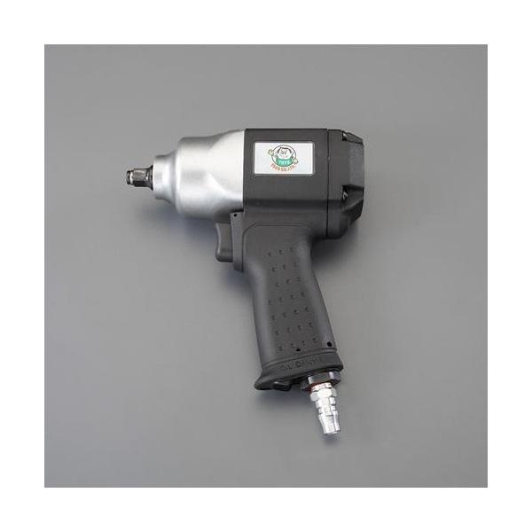 ●差込角:3/8" ●全長:154mm ●重量:1.28kg ●無負荷回転数:12500rpm ●エアー消費量:113L/min ●使用圧力:0.64MPa ●最大トルク:400N・m ●能力(ボルト径):19mm ●吸入口:Rc(PT)1...