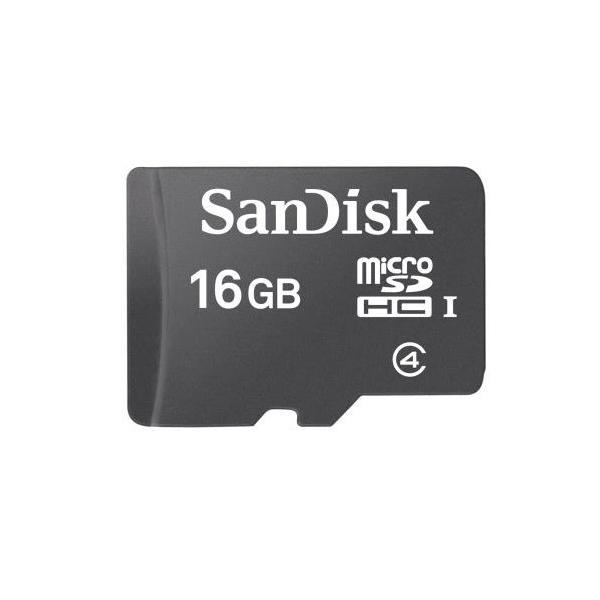 ●メーカー…サンディスク（SanDisk） ●型番…SDSDQ-016G-J35U ●容量…16GB ●スピードクラス…CLASS4 ●著作権保護機能対応 ●携帯電話用メモリーカードです。 ●2000G(約3mの高さから落とした場合の衝撃に...