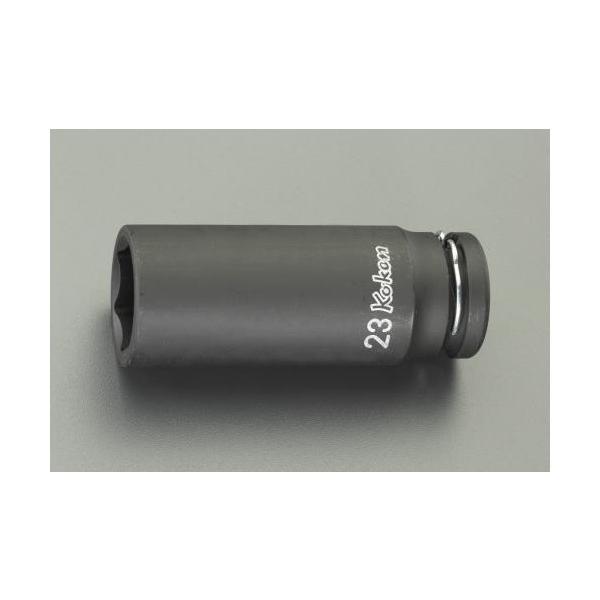 ●差込角:1/2” ●対辺(mm):28 ●外径:39.5mm ●全長:85mm ●コード品番:EA164DG-28   【サイズ】 1/2 sq×28mm 【入数】 1 EA164DG28