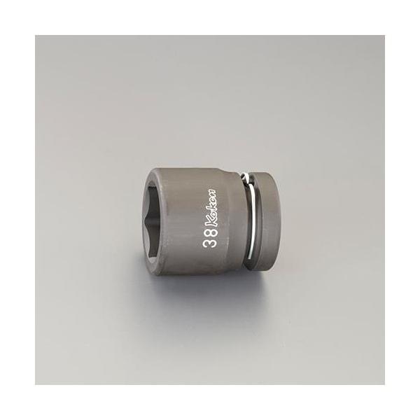 ●差込角:1” ●対辺(mm):75 ●外径:105.3mm ●全長:80mm ●コード品番:EA164FB-75   【サイズ】 1 sq×75mm 【入数】 1 EA164FB75