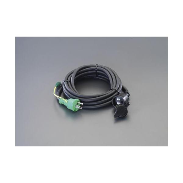 ●メーカー…日動工業 ●型番…PSW-5E ●コンセント定格…15A・125V 接地付 ●電線仕様…SVCT2.0mm2×3心 ●コンセント…1個 ●コード長…5m ●重量…1.0kg ●防雨キャップ、ポッキンプラグ（2P・3P兼用プラグ）...