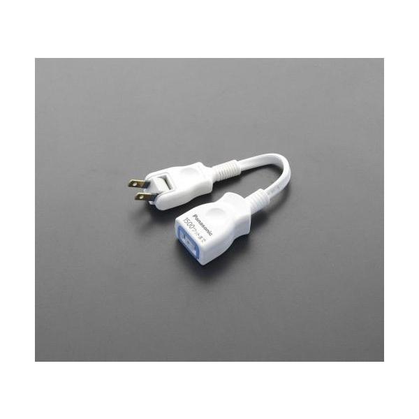 ●メーカー…パナソニック（Panasonic） ●型番…WHA49101WP ●コンセント定格…2P・15A・125V (1500W) ●VCTF2.0mm2×2心 ●コンセント数…1口 ●コード長…100mm ●材質…ABS樹脂、ユリア樹...